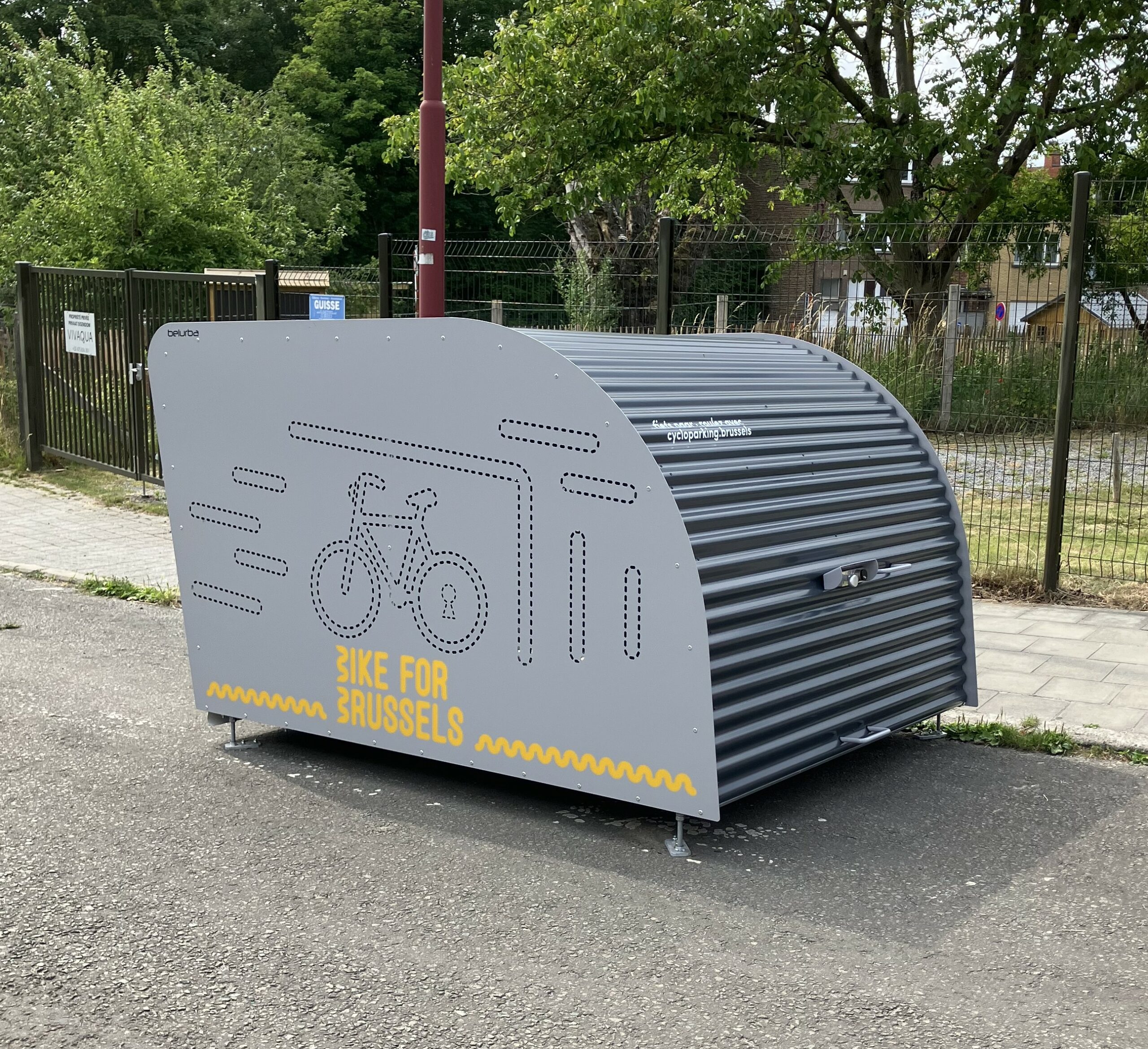 Sint-Agatha-Berchem breidt zijn aanbod van fietsboxen uit - Sint-Agatha ...